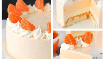 ORANGE CREAMSICLE ICE CREAM CAKE – Recipes 2 Day